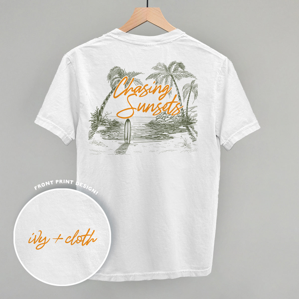 Chasing Sunsets (Back Print) – enlessdesigns