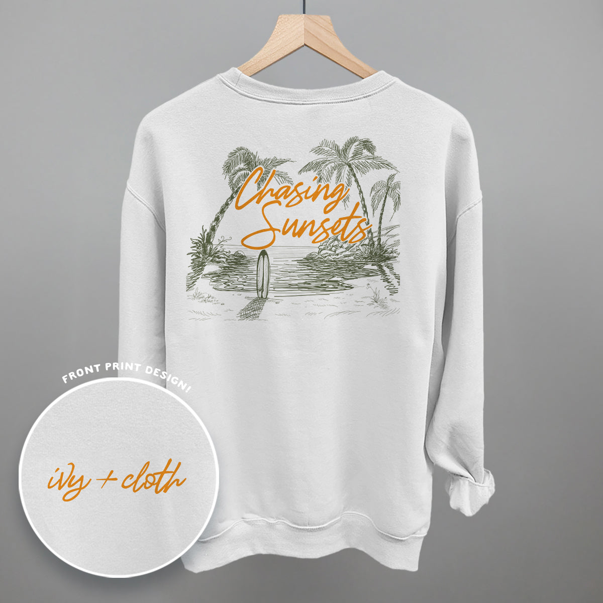 Chasing Sunsets (Back Print) – enlessdesigns